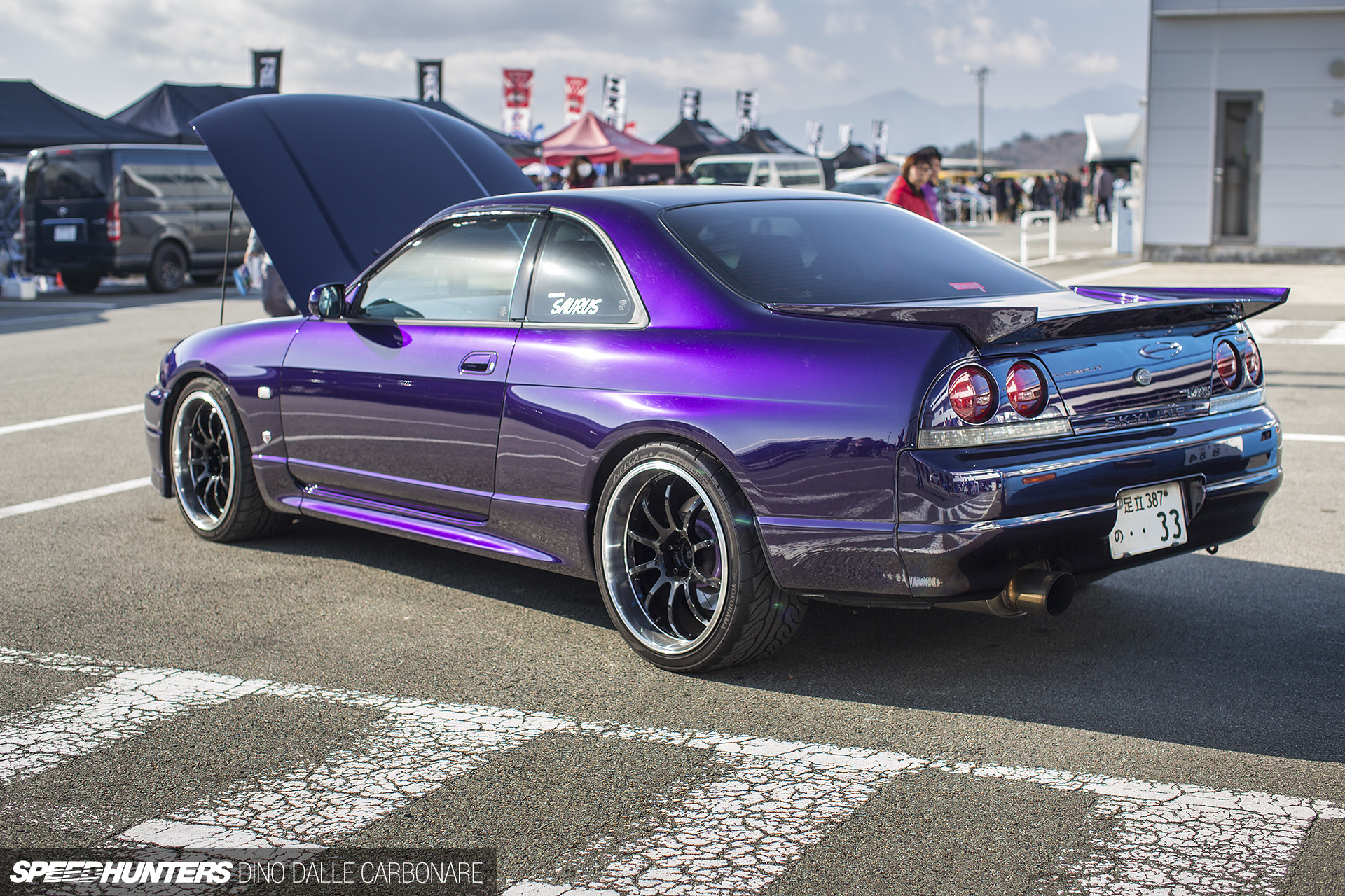 Style Street/Drag : Une R33 GT-R par Garage Saurus - Wash Wash