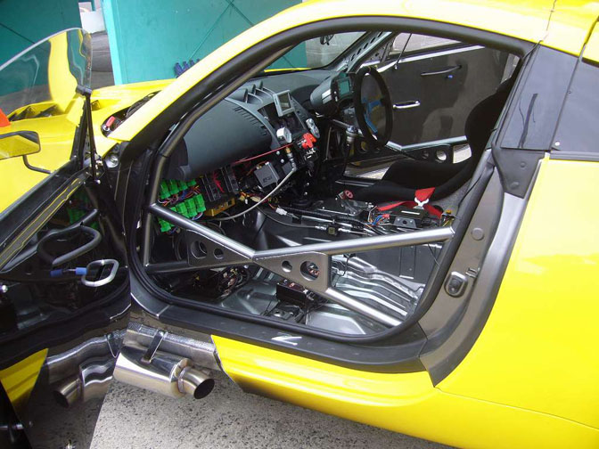 Caractéristique de la voiture >> Jun Awd Hyper Lemon 350z R - Wash Wash