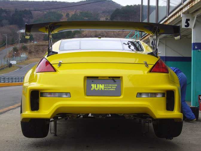 Caractéristique de la voiture >> Jun Awd Hyper Lemon 350z R - Wash Wash