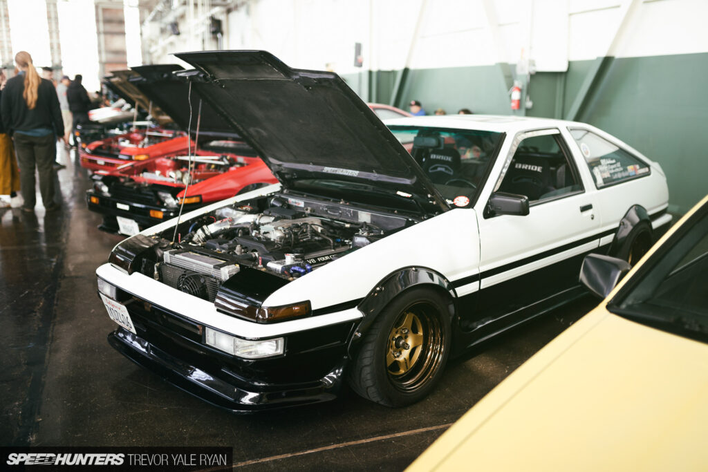 Corolla AE86 Purgered AE86 du Kyusha Festival - Wash Wash