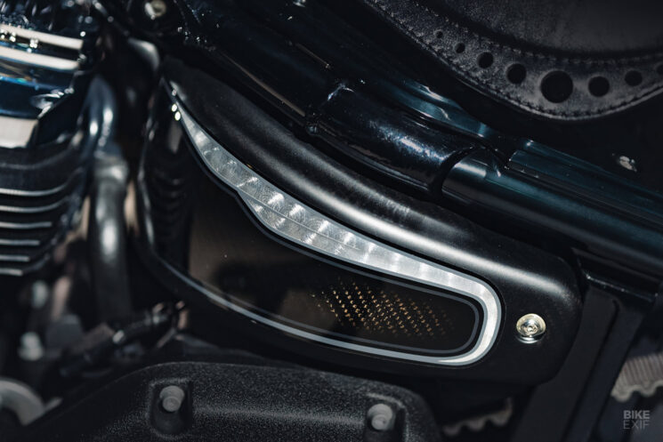 Cette somptueuse Bob de la rue Harley-Davidson est un artisanat à ...