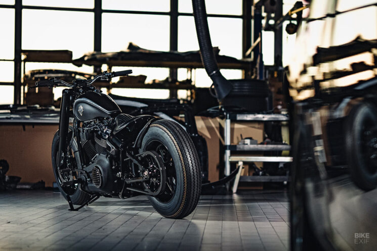 Cette somptueuse Bob de la rue Harley-Davidson est un artisanat à ...