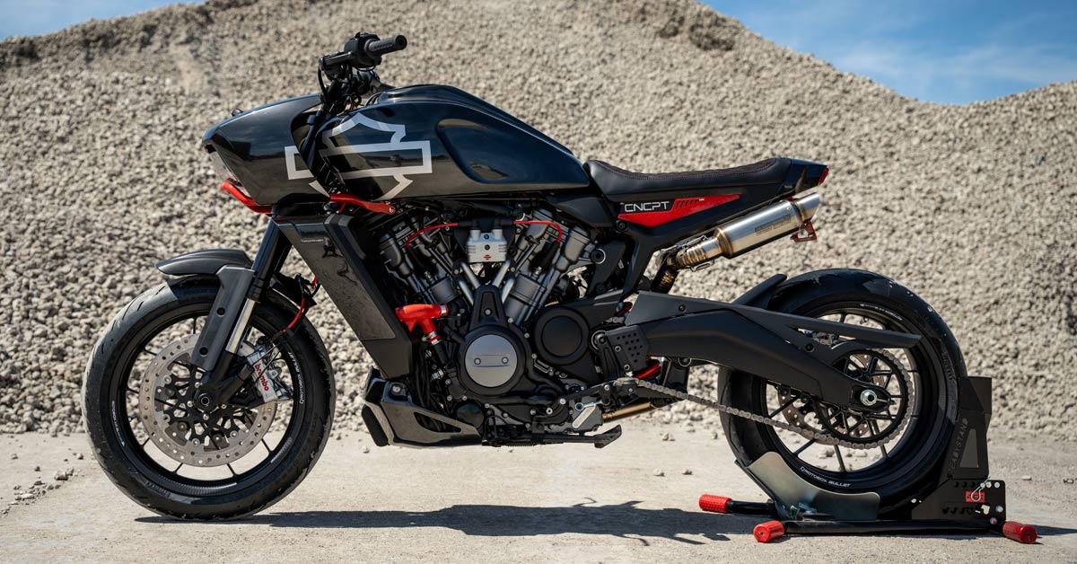 Prêt-à-porter: un kit Streetfighter pour le Harley-Davidson Pan America ...